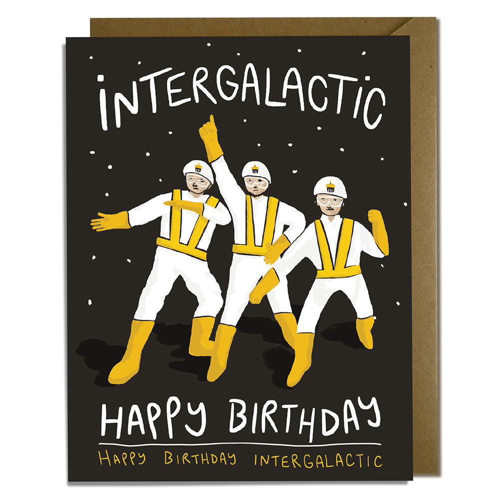 Intergalactic Birthday Card – Kat French Design