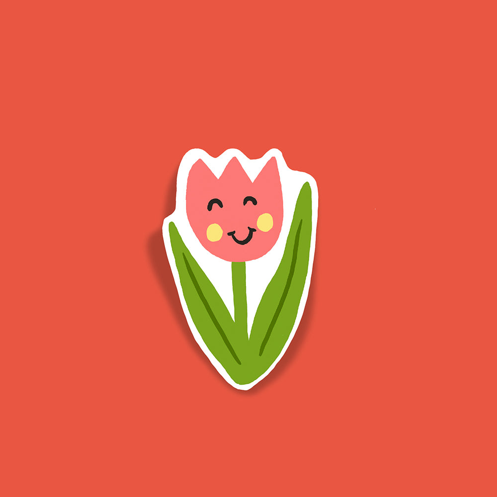Mini Tulip Sticker – Kat French Design