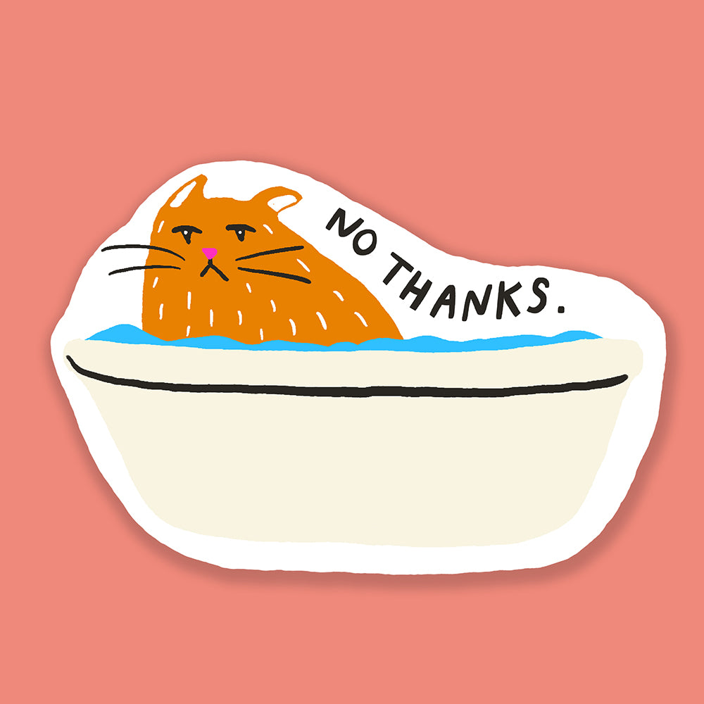 Cat Bath Sticker – Kat French Design