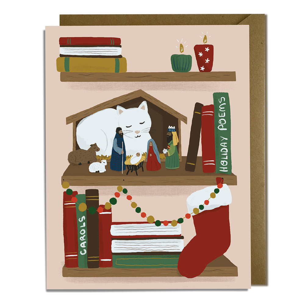 Cat Nap Nativity - Christmas Card – Kat French Design