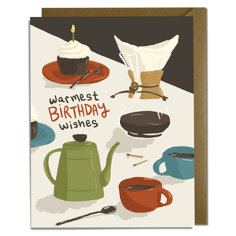 Coffee Birthday Card – Kat French Design