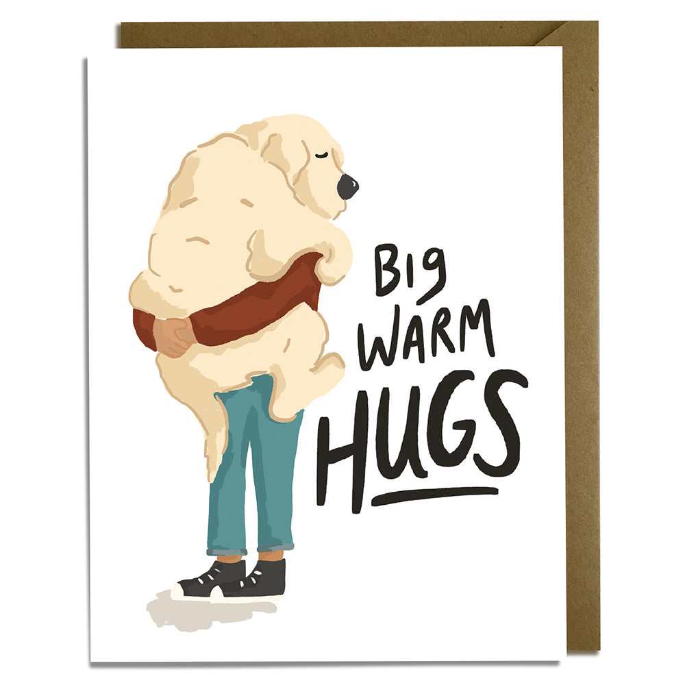 Dog Hug Card – Kat French Design