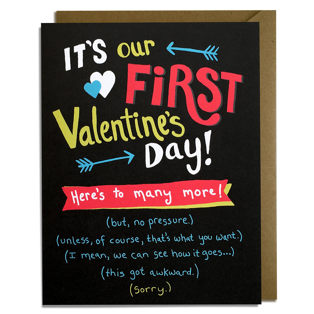 First Valentine's Day Card – Kat French Design